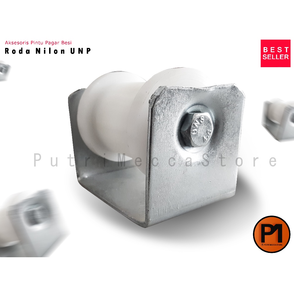 Jual Roda Pagar UNP NILON/Roda Pintu Besi NILON/Anti Berisik | Shopee ...