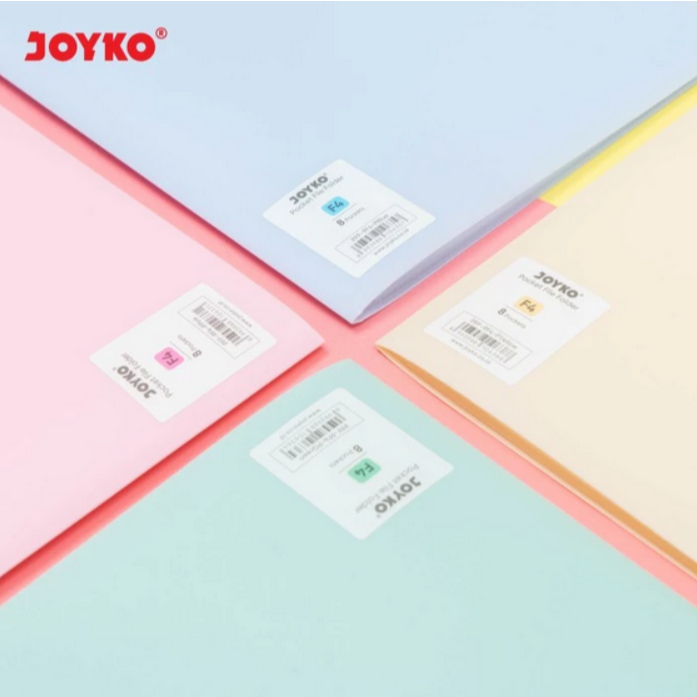 Jual JOYKO Display Book Pocket File Folder Map File Saku Joyko PFF-9F4 ...