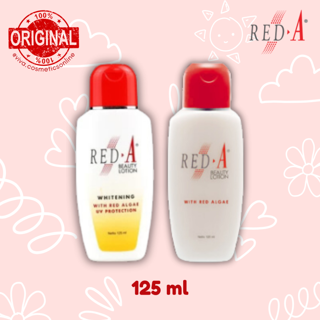 Jual Red-A Beauty Lotion Whitening Original UV Filter | Shopee Indonesia