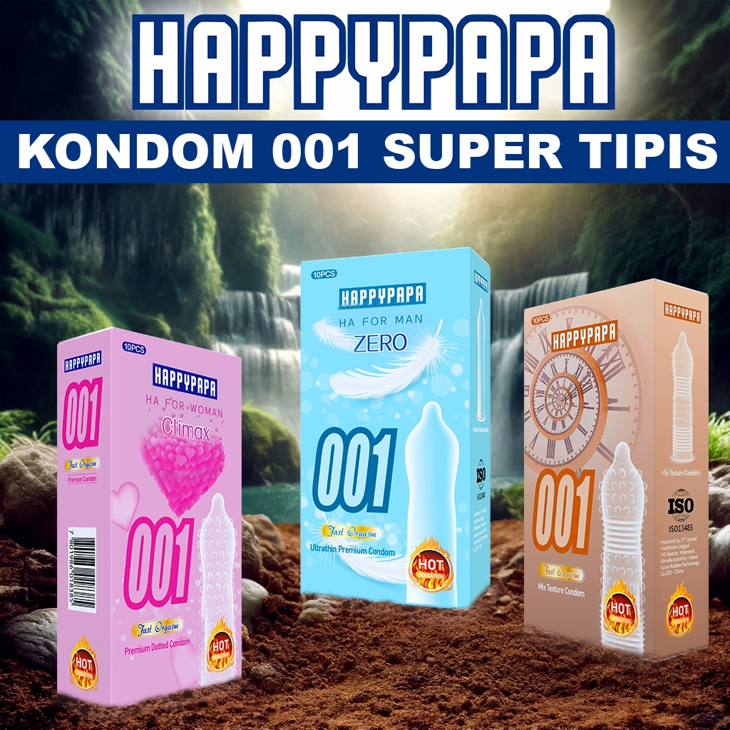 Jual Kondom 001 Super Tipis - Condom Tahan Lama Anti Bocor (Privasi Aman) | Shopee Indonesia