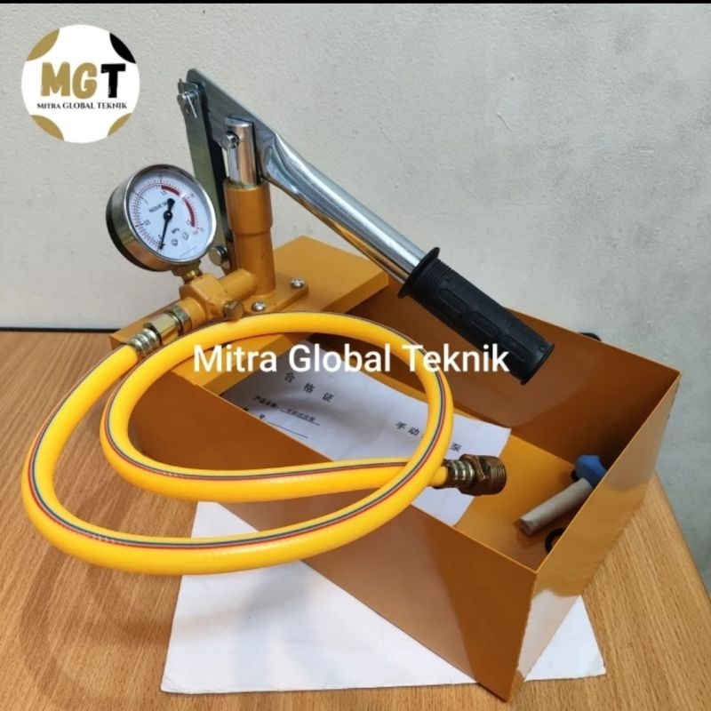 Jual Alat Test Pump Manual 25kg/bar Tekanan Pipa Valve Pressure Test ...
