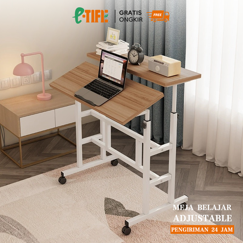 Jual E-TIFE Meja Kerja Adjustable/meja belajar portable dewasa/meja ...