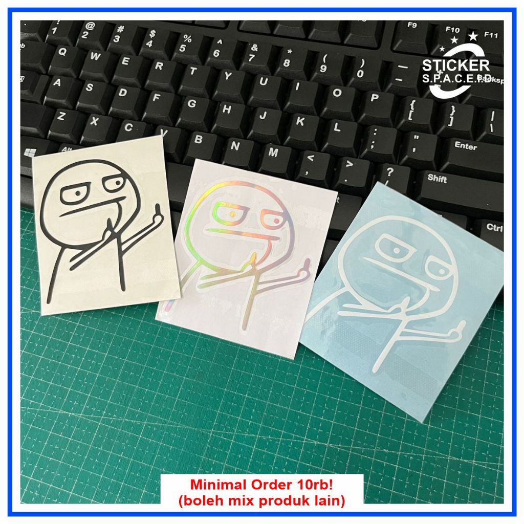 Jual STICKER FUCEK ANIMASI CUTTING STICKER VIRAL | Shopee Indonesia