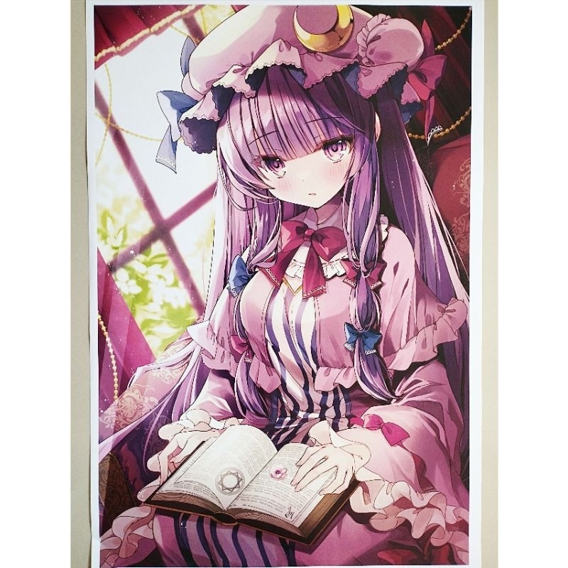 Jual Poster Touhou Project 7 Patchouli Knowledge Game Merchandise ...