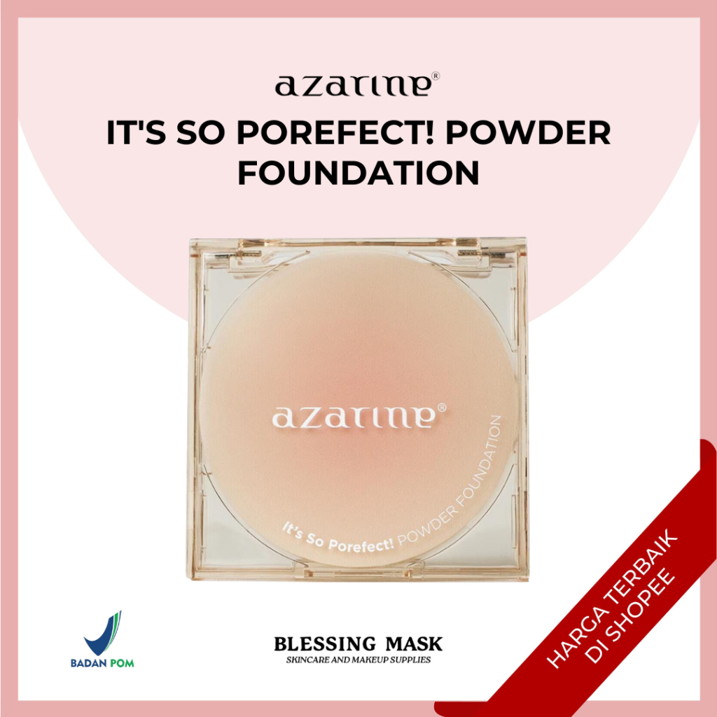 Jual Azarine It's So Porefect! Powder Foundation - 8gr - Bedak Padat ...