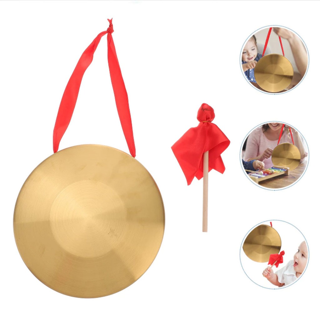 Jual 18cm/7inch Gong Cina Gong Tangan Perunggu Gong Luo Kuningan Untuk ...