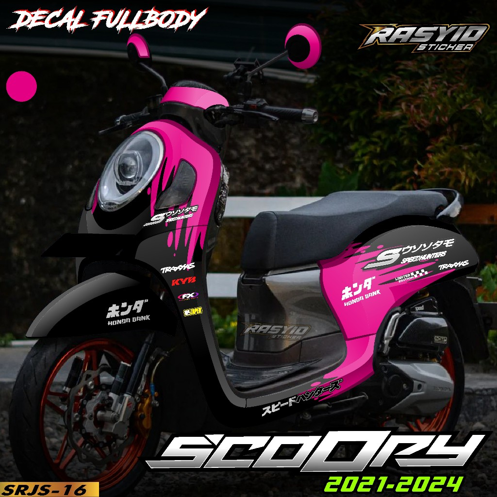 Jual COD Decal Sticker Full Body Honda Scoopy 2020 2021 2022 2023 2024 Sticker Decal Scoopy ...