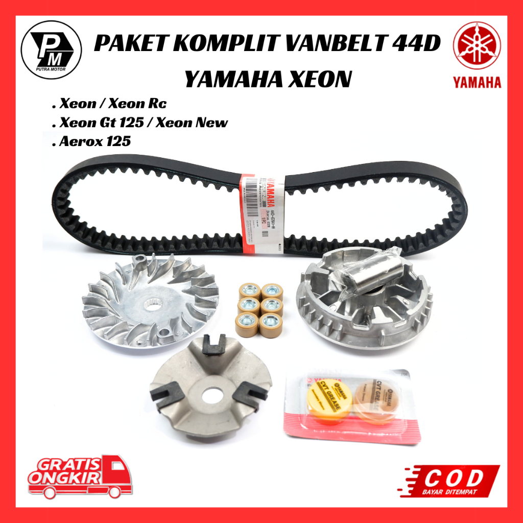Jual Vanbelt Xeon - Paket Kirian Yamaha Xeon - Xeon Rc - Xeon Gt 125 ...