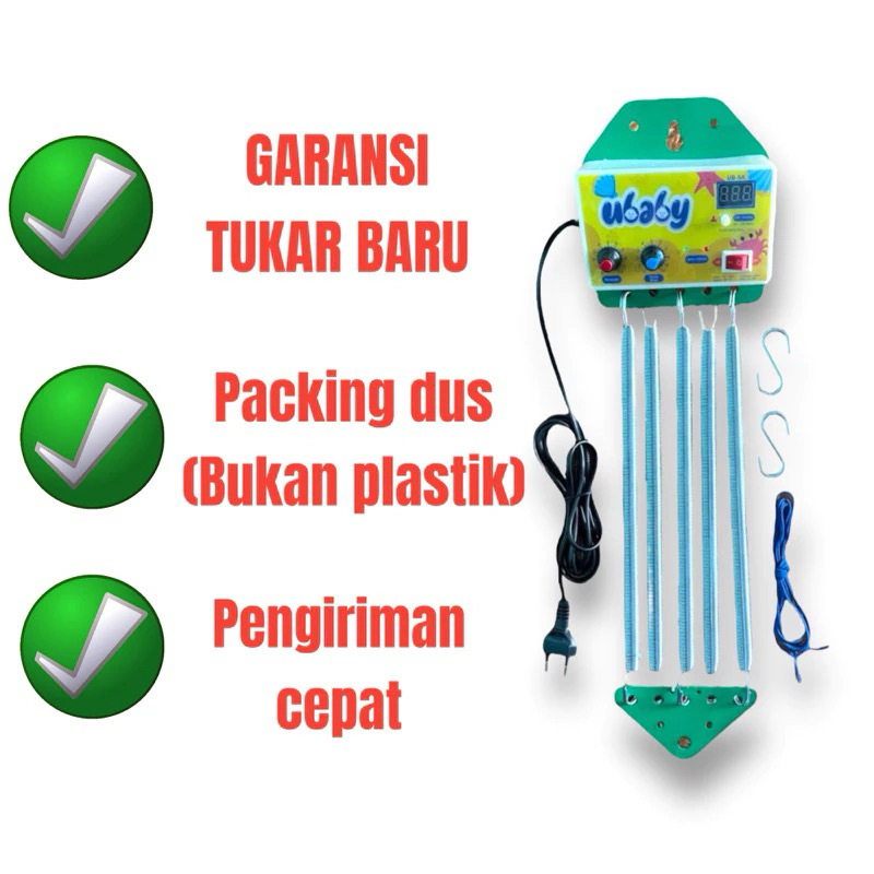 Jual Ayunan listrik otomatis ubaby 5 per dan 7 per - ayunan listrik ...