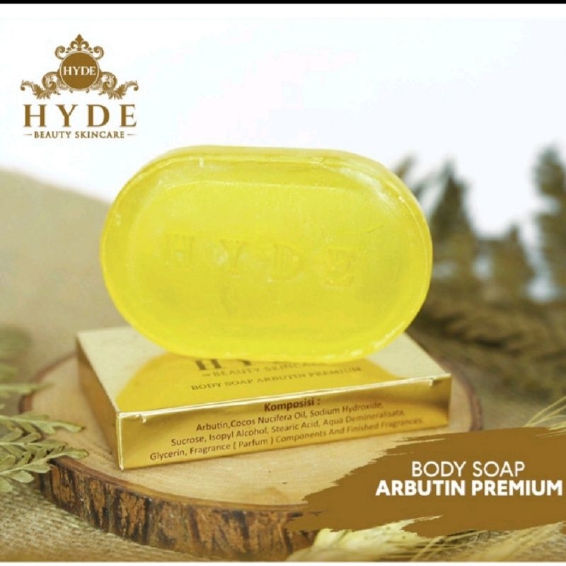 Jual sabun arbutin hyde/body shop whitening arbutin hyde beauty ...