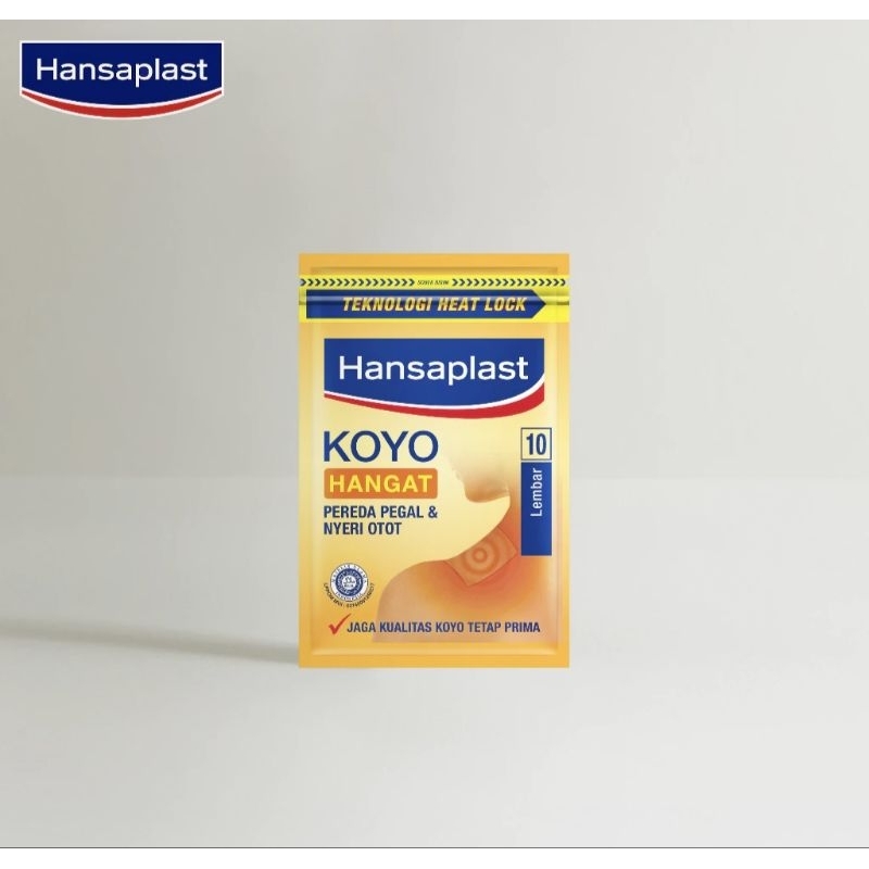 Jual Hansaplast Koyo Hangat Resealable isi 10 P3K Zip Lock - Pereda ...