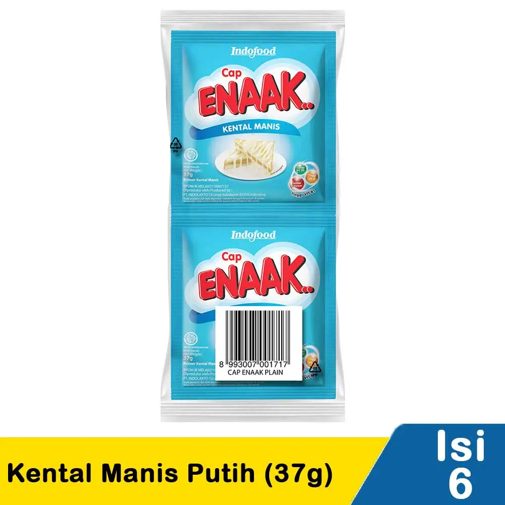 Jual cap enaak kantal manis sch 6x37gr | Shopee Indonesia