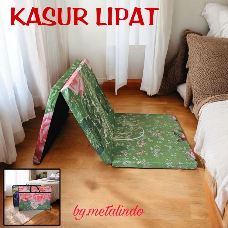 Jual Kasur Busa Lipat 3 Matras Lipat Matras Lantai Kasur Traveling ...