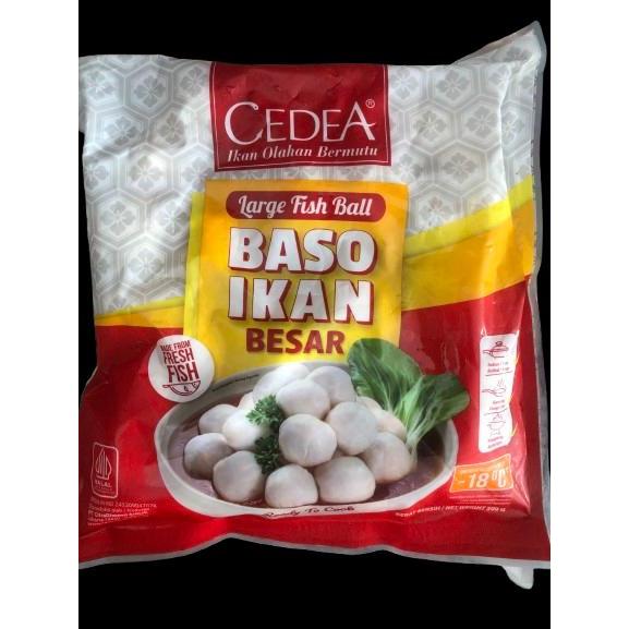 Jual CEDEA FISH BALL (BASO IKAN) 500GR | Shopee Indonesia
