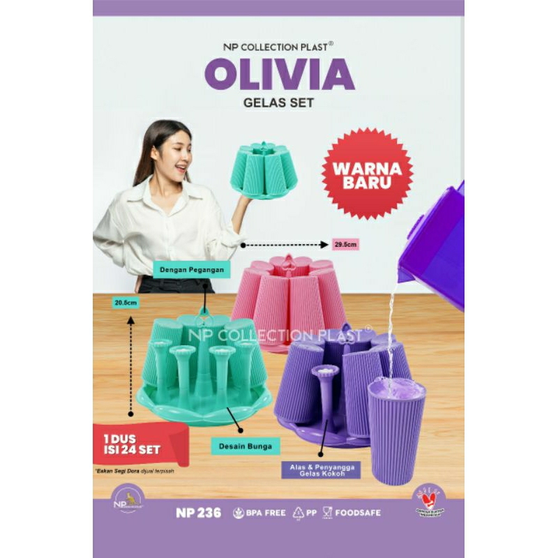 Jual Tatakan gelas/ Tempat Gelas Set/ Rak gelas plastik/ Stand glass set/ Stand glass set olivia ...
