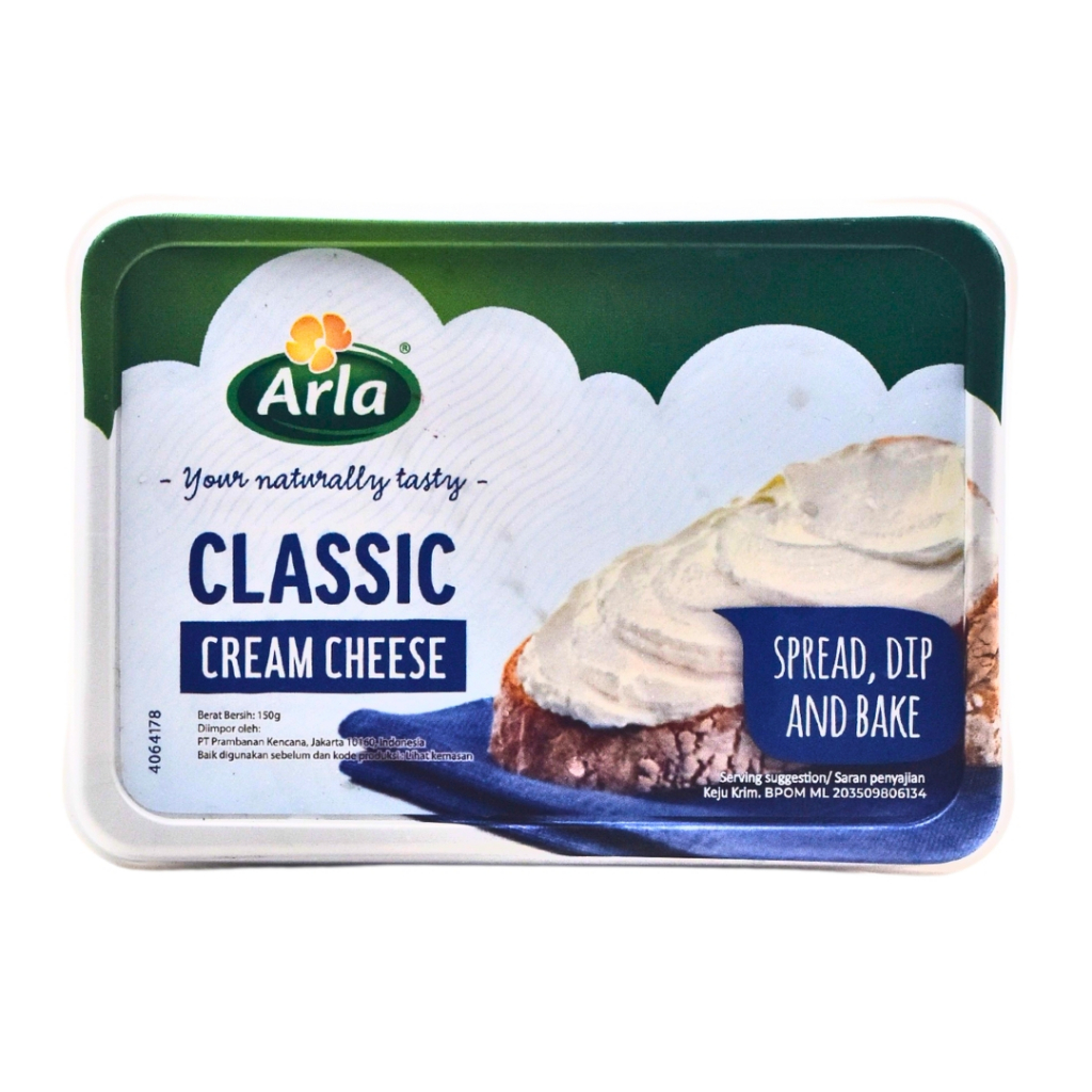 Jual arla cream cheese classic 150gr | Shopee Indonesia