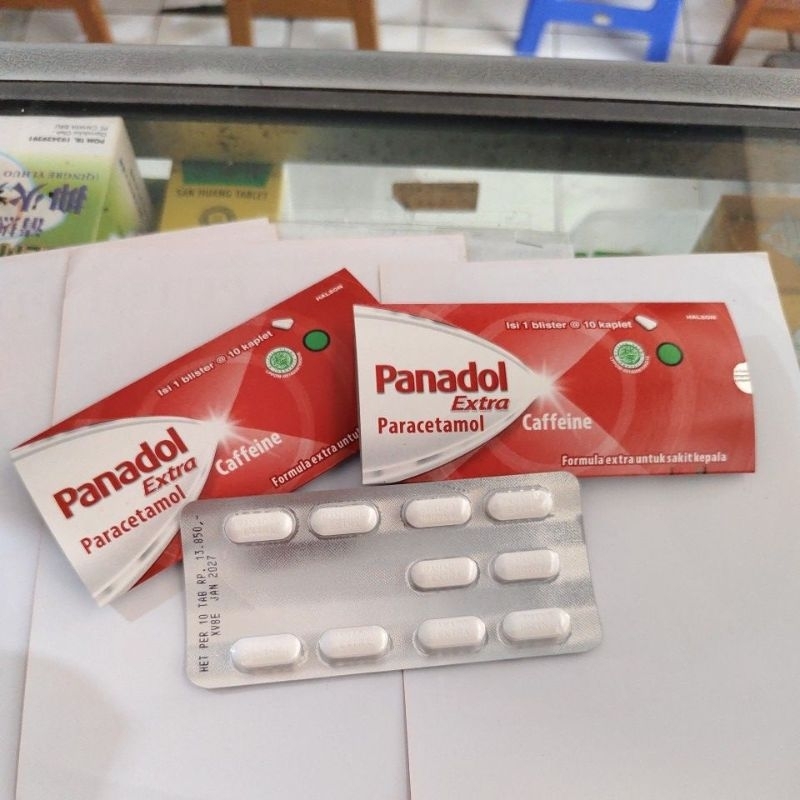 Jual Panadol Extra Blister 10 Kaplet Panadol Merah Untuk Sakit Kepala ...