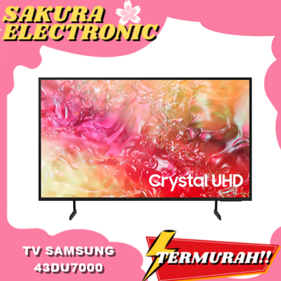 Jual TV SAMSUNG 43DU7000 43 INCH UHD 4K SMART TV LED PURCOLOUR DU7000 ...