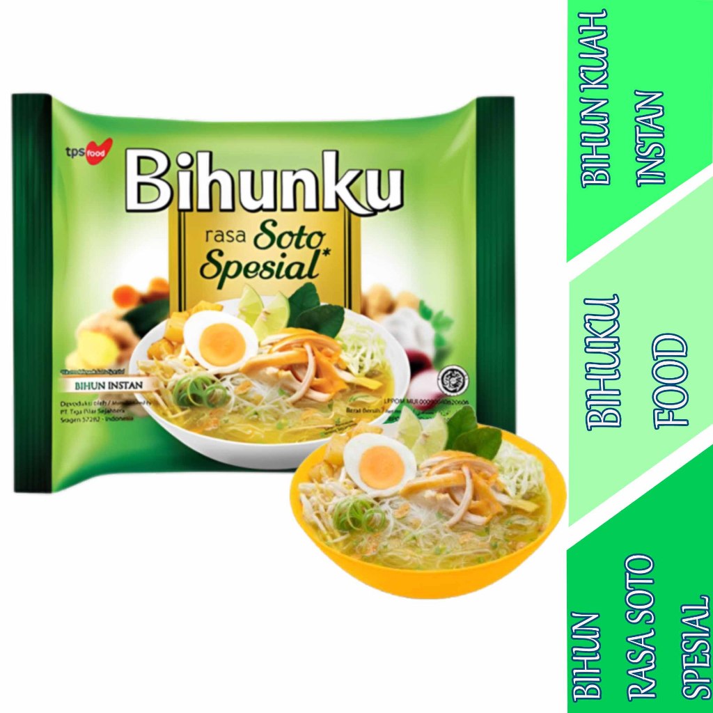 Jual Bihun Rasa Soto Spesial - Bihunku - Bihun Kuah Instan - 55gr | Shopee Indonesia