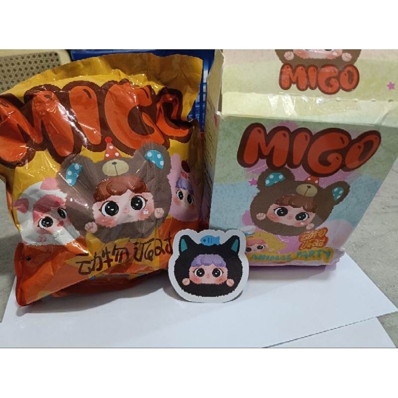 Jual MIGO Animal Party Plush Hanger Blind Box | Shopee Indonesia