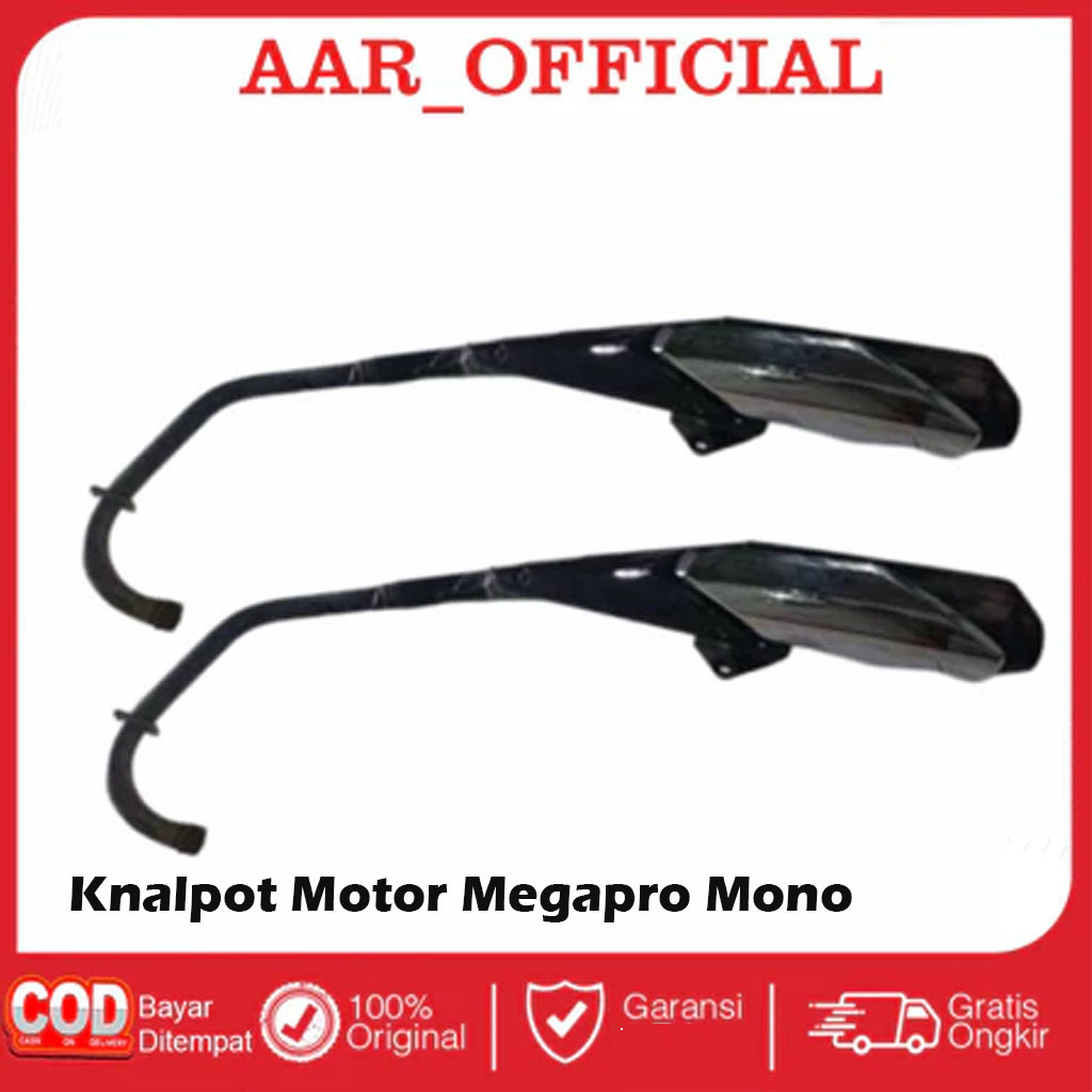 Jual Kenalpot Motor Megapro Monoshock Injeksi FI | Shopee Indonesia