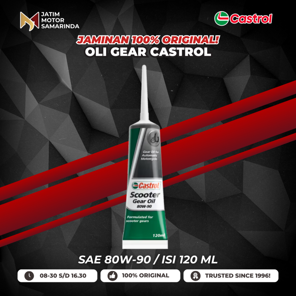 Jual Castrol Oli Gir Oli Gardan Gear Transmission Oil 80W-90 120Ml ...