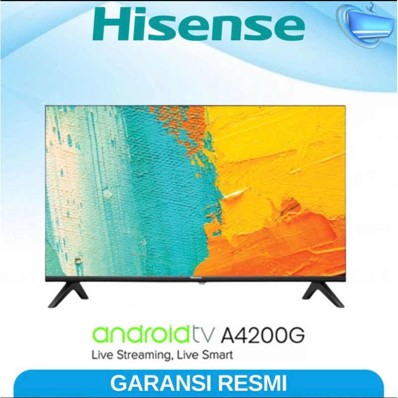 Jual Led tv Hisense Smart android 32 inch 32A4200G | Shopee Indonesia