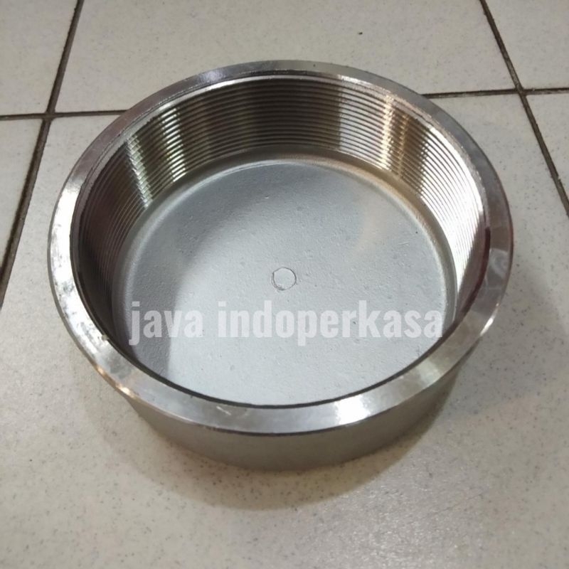 Jual end cap / tutup ujung pipa ukuran 2 2 1/2 3 4 inch stainless steel ...