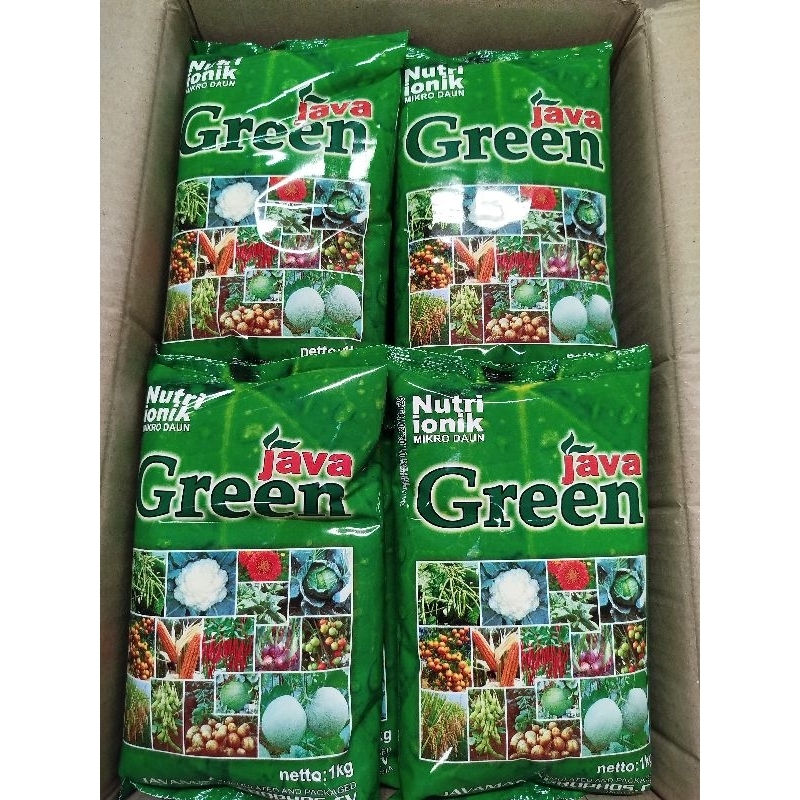 Jual Java Green Nutrisi Mikro Ionik Pupuk Daun Tanaman Berat 1Kg ...