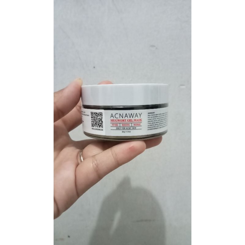 Jual (READY STOCK) Acnaway Mugwort Gel Mask | Shopee Indonesia