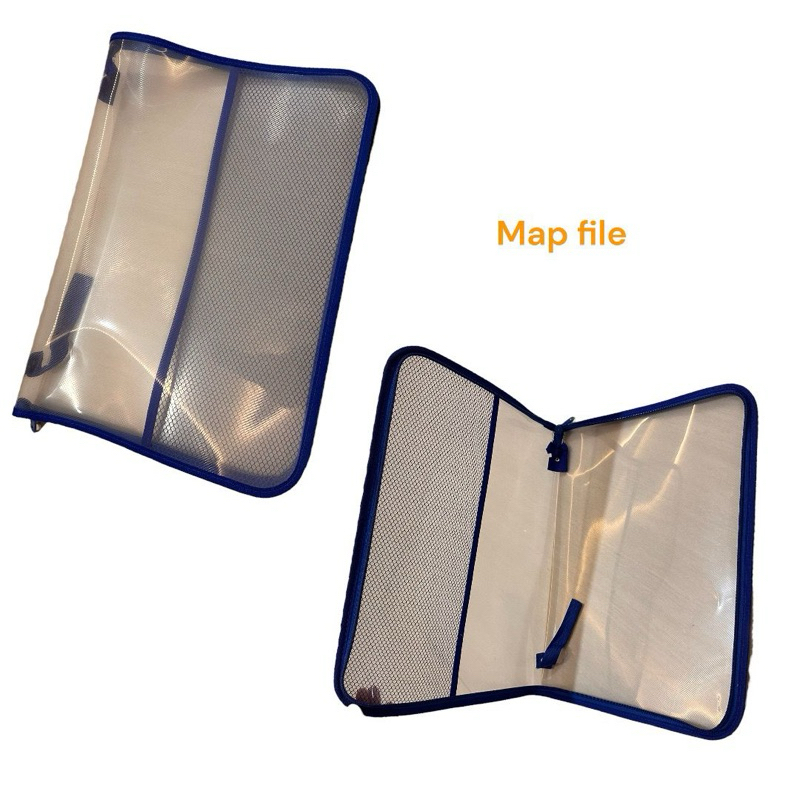 Jual Kingco zipper file map dokumen resleting folio | Shopee Indonesia