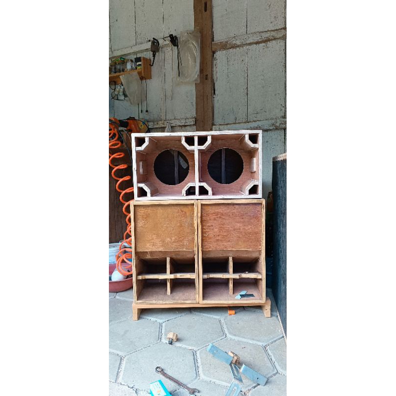 Jual Box Speaker Subwoofer Planar Brewok 6 Inch Double Miniatur ...
