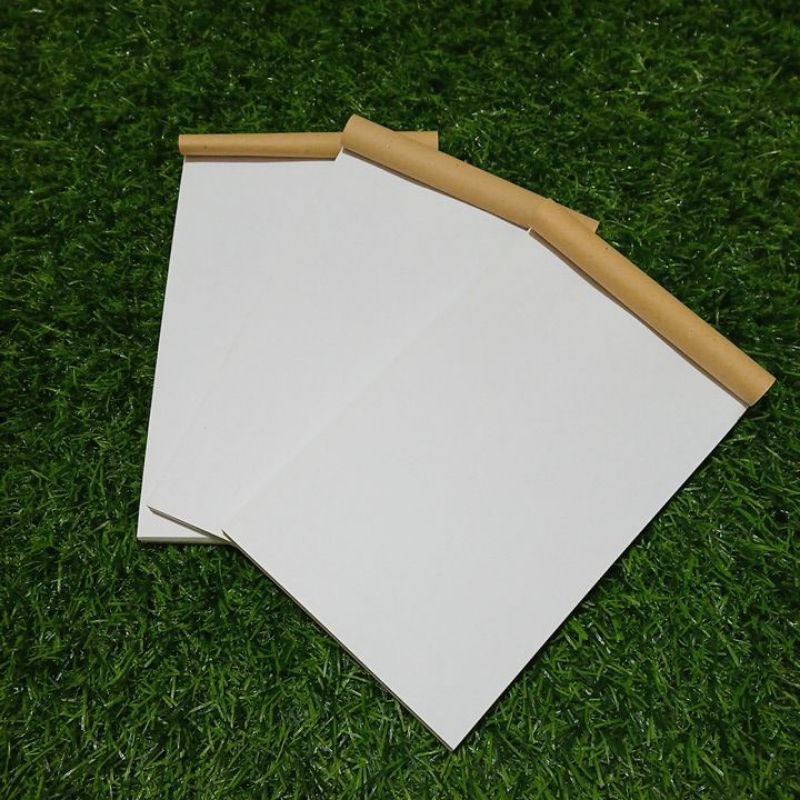 Jual NOTA BLENK/MEMO POLOS BAHAN HVS PUTIH UKURAN 1/4 FOLIO ISI 50 ...
