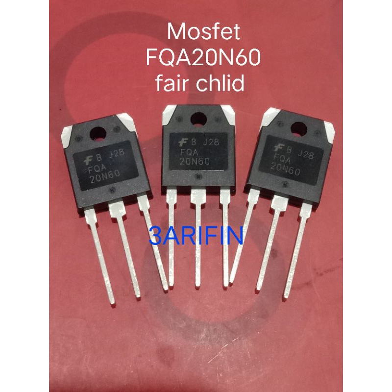 Jual Transistor Mosfet 20N60 FQA besar kwalitas bagus | Shopee Indonesia