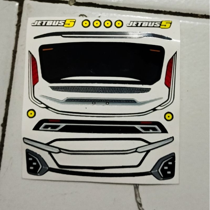 Jual stiker miniatur lampu bus jetbus 5 /jetbus 3 | Shopee Indonesia
