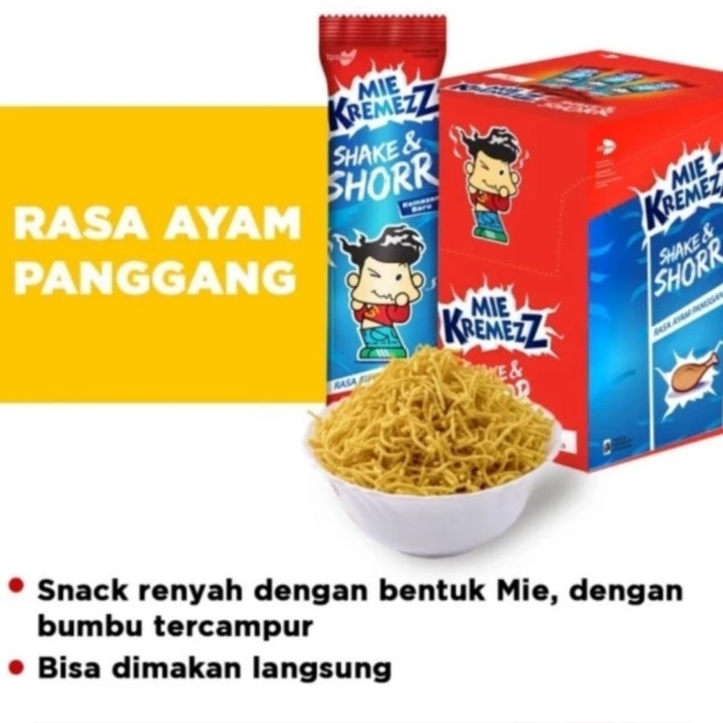 Jual Mie Kremezz Shorr Box isi 20pcs | Shopee Indonesia