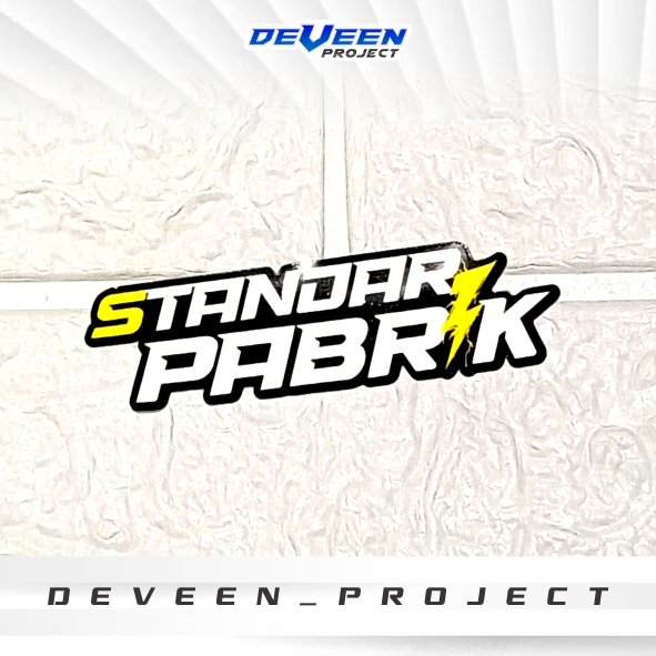 Jual Stiker " STANDAR PABRIK " | Stiker Aksesoris | Shopee Indonesia