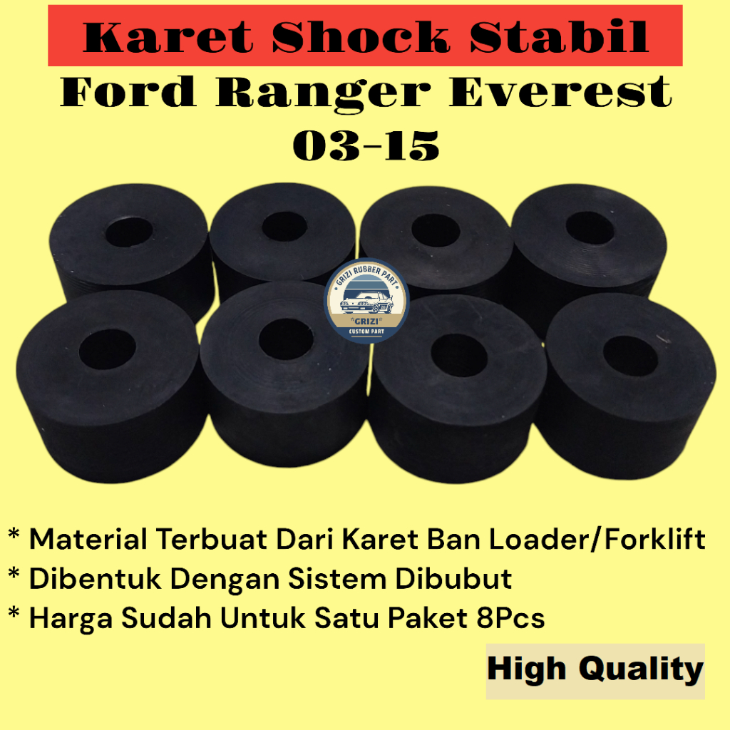 Jual Karet Shock Stabil Link Stabilizer Depan Ford Ranger Everest 03-15 ...