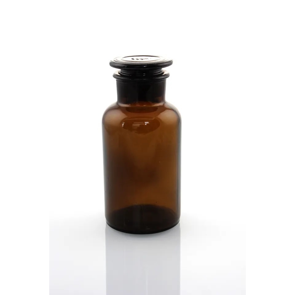 Jual Reagent Botol - Botol Kimia - Amber wide mouth 250 ml | Shopee ...