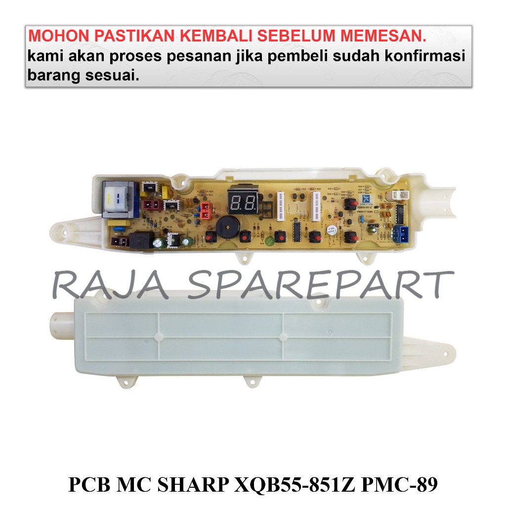 Jual PMC-89 MODUL MESIN CUCI / PCB MESIN CUCI SHARP XQB55-851Z PMC-89 ( ESF950 ESF950PGY ES ...