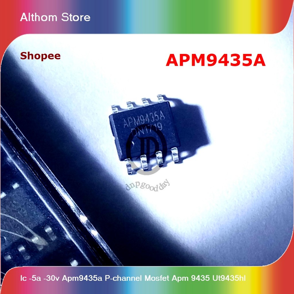 Jual ic -5a -30v apm9435a p-channel mosfet apm 9435 ut9435hl | Shopee Indonesia