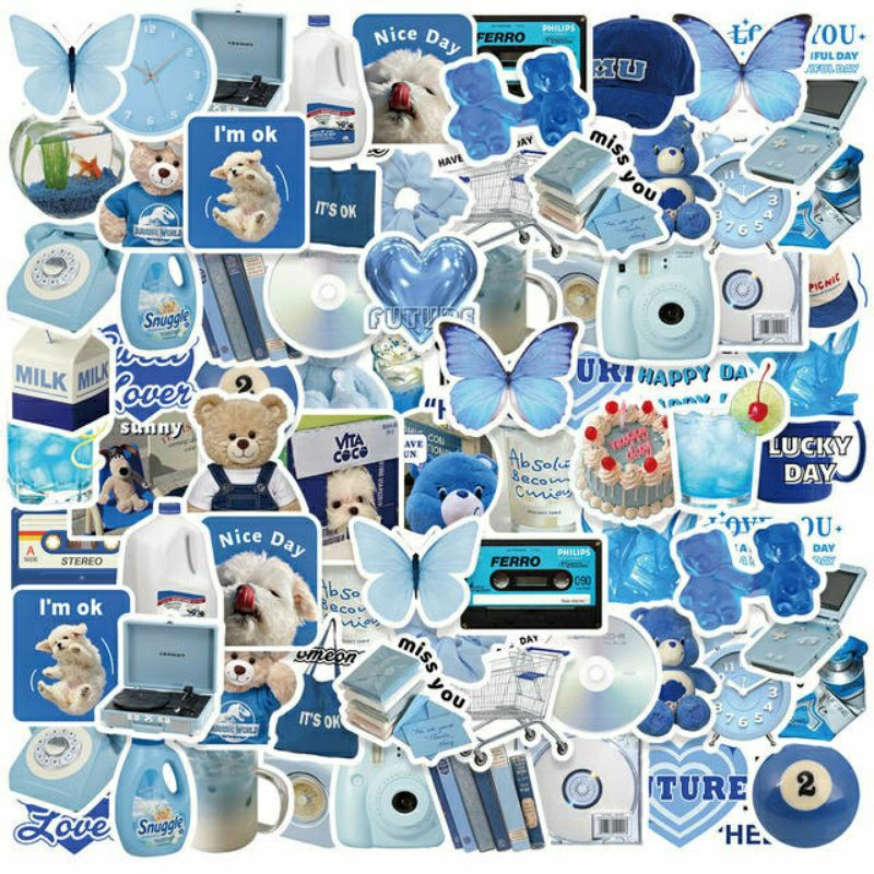 Jual Stiker Laptop Aesthetic stiker pack Aesthetic stiker Aesthetic ...
