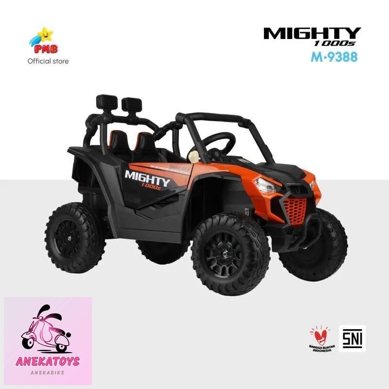 Jual Mobil Aki Mainan Anak PMB M9388 Mighty 1000S Baterai 12V 4.5Ah ...