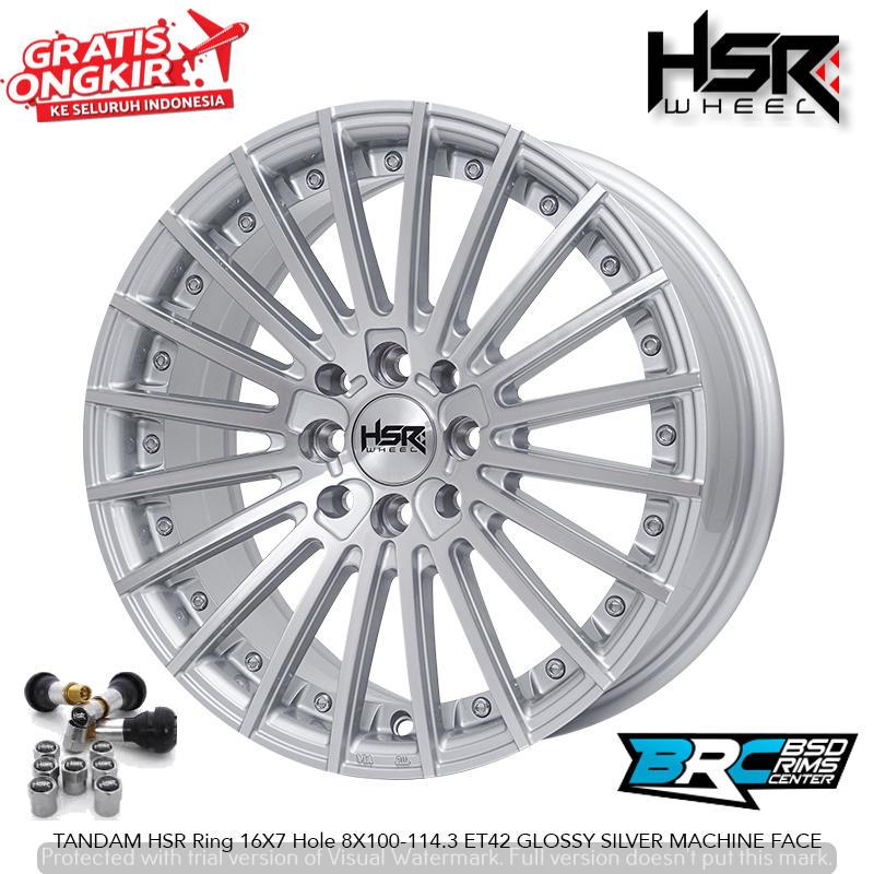 Jual VELG HSR TANDAM R16 UNTUK MOBIL Vios, Vios New, Yaris Avanza, Avanza New, Kijang LGX, Veloz ...