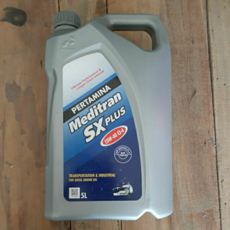 Jual Oli Mesin Diesel Meditran SX Plus 15W-40 Pertamina 5 Liter | Shopee Indonesia