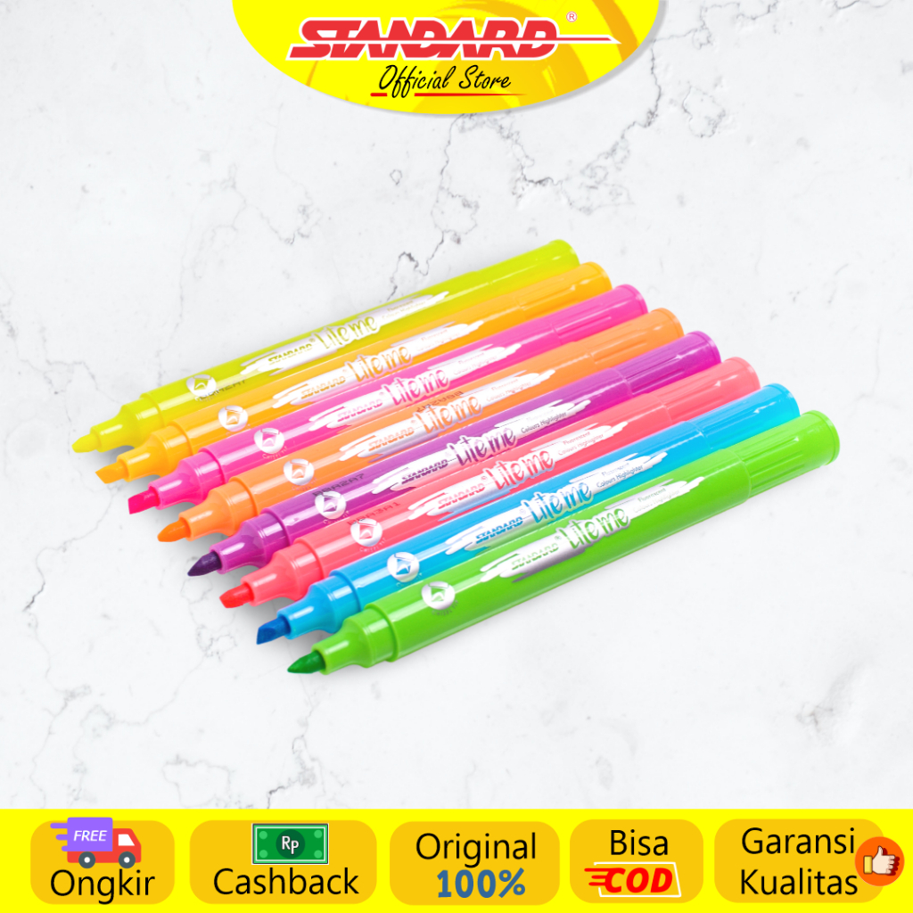 Jual Standard - Lite Me Jumbo Neon ( Highlighter / Text Marker ...
