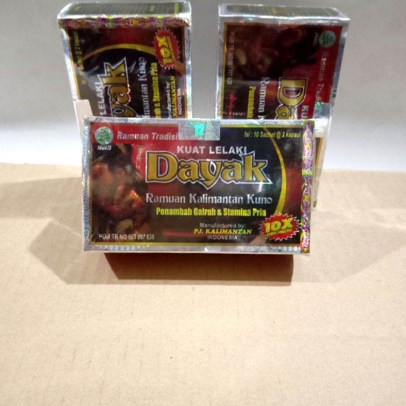 Jual DAYAK KAPSUL ORIGINAL ( 1 PAK ISI 10 SACHET) | Shopee Indonesia