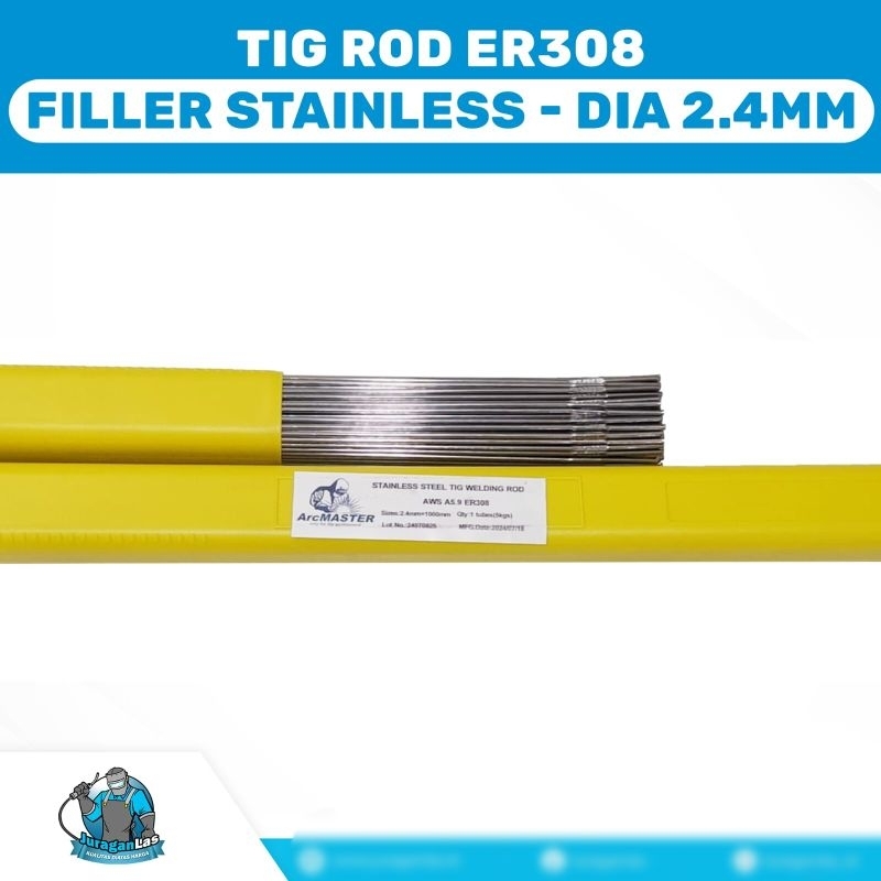 Jual Kawat Las Argon Tig Rod Filler Stainless ER308 diameter 2,4mm 2 ...