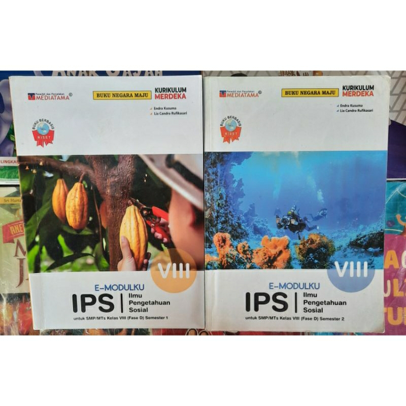 Jual E-MODULKU IPS Ilmu Pengetahuan Sosial untuk SMP/MTs Kelas VIII Kelas 8 (Fase D) Semester 1 ...