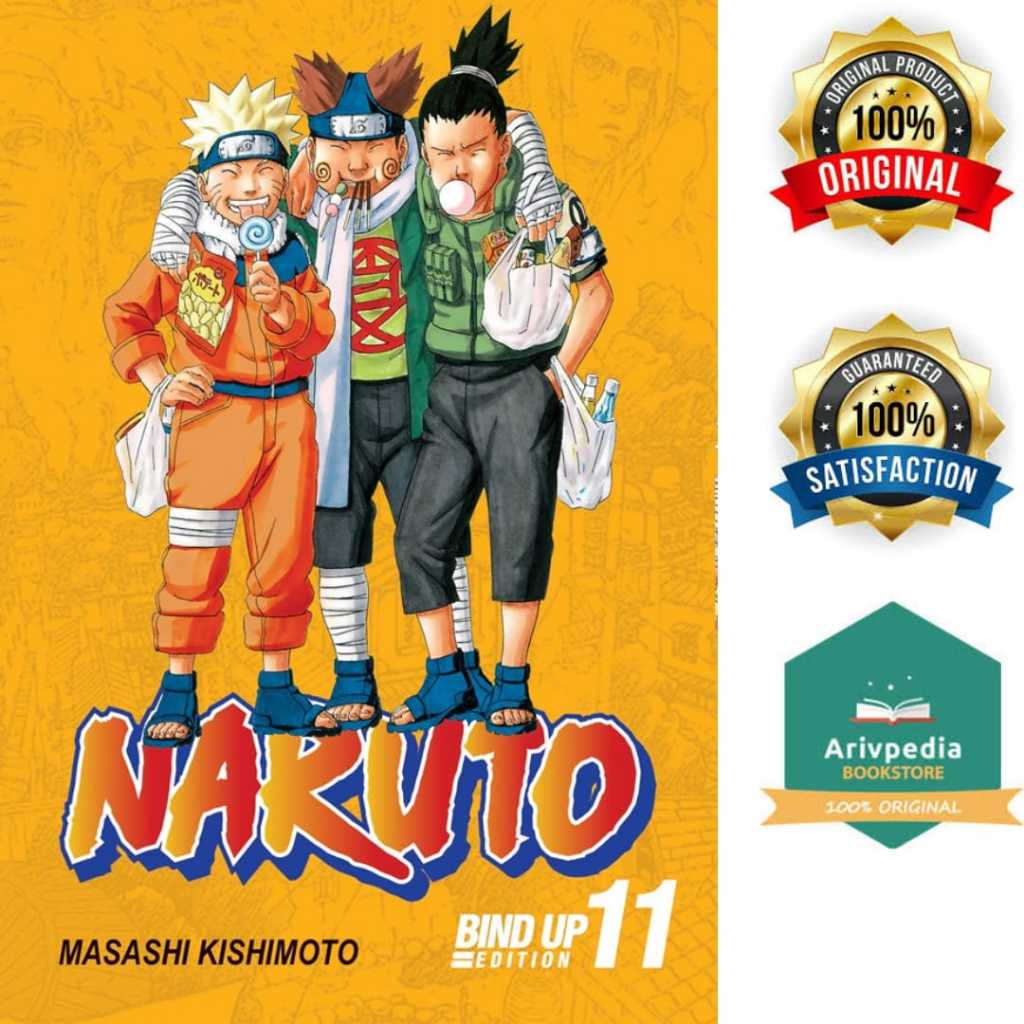 Jual Naruto Bind Up Edition 11 12 13 14 15 16 17 18 19 20 By Masashi Kishimoto | Shopee Indonesia